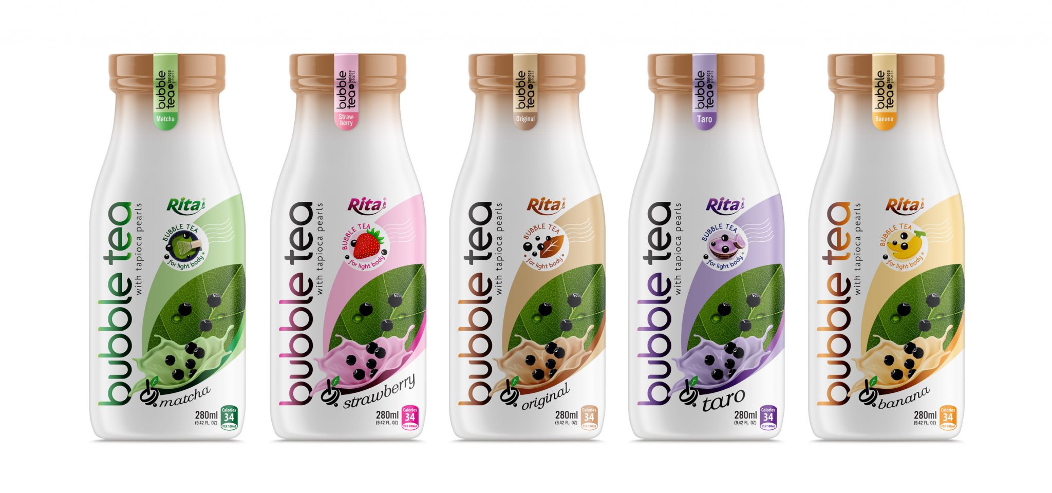 Bubble Tea With Tapioca Pearls Original Flavor - ASEPTIC FRUIT JUICE